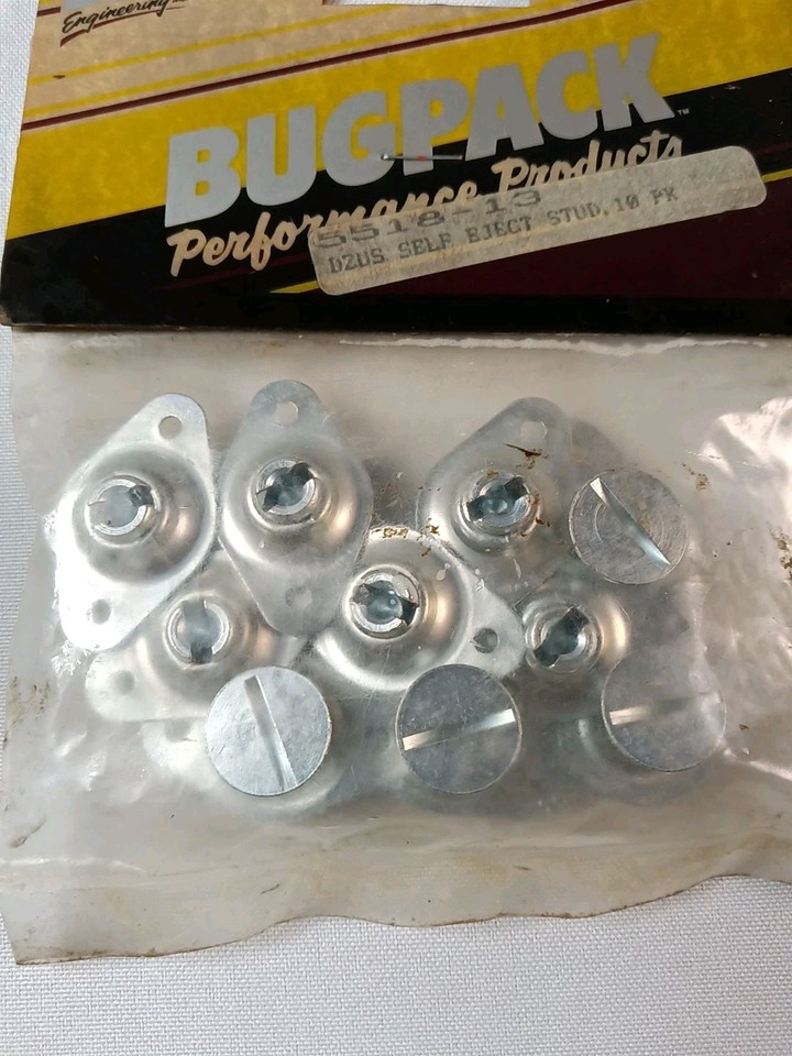 Bugpack DZUS Fastener 5/16” Self-Eject .500” - 10 Pack N. O. S #5518-13 ...