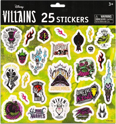 DISNEY Villains Evil Queen Jafar Scar Ursula Maleficent Dr. Facilier ...