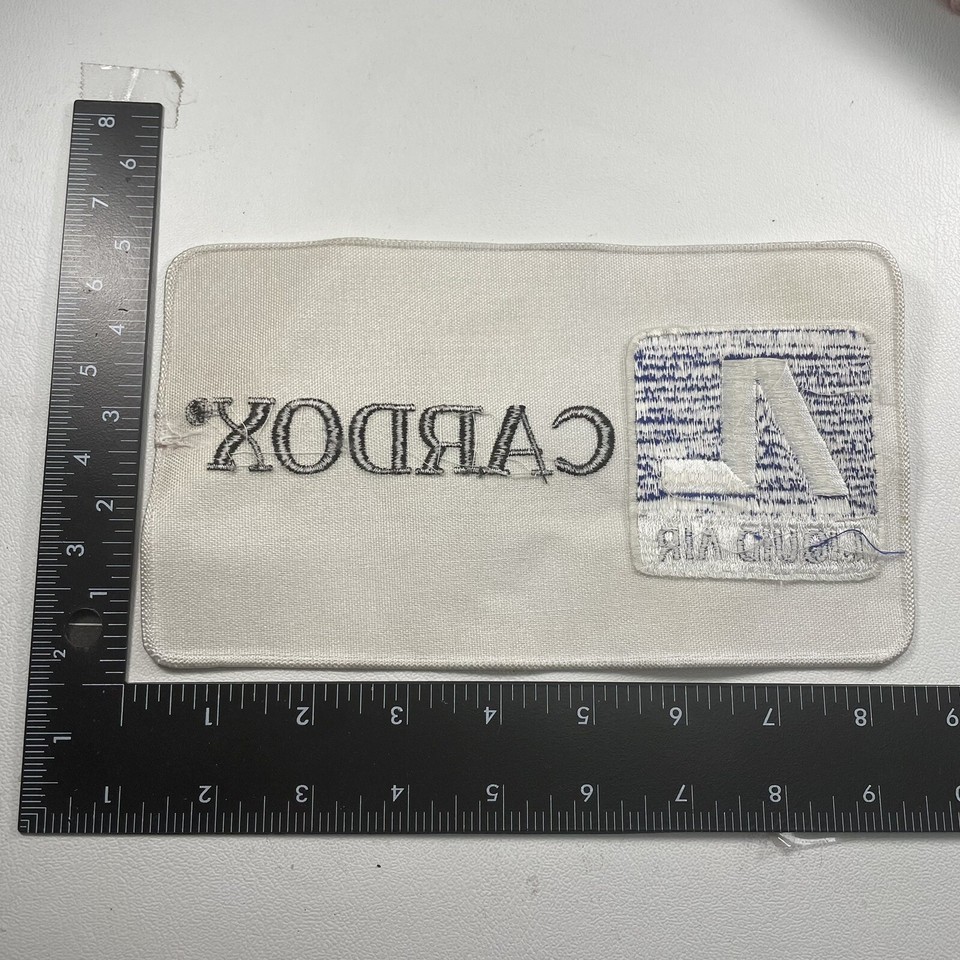 Vtg Large Back-of-Jacket Size CARDOX LIQUID AIR Patch 19L | eBay