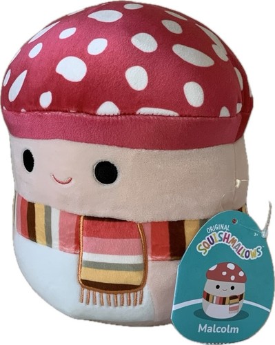 Squishmallows Malcom Mushroom 8” Plush Stuffed Animal Soft Collectible ...