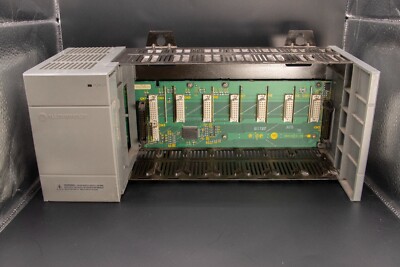 Allen-Bradley 1746-A7/B SLC500 7 Slot Rack Ser A with 1746-P2/C Power ...