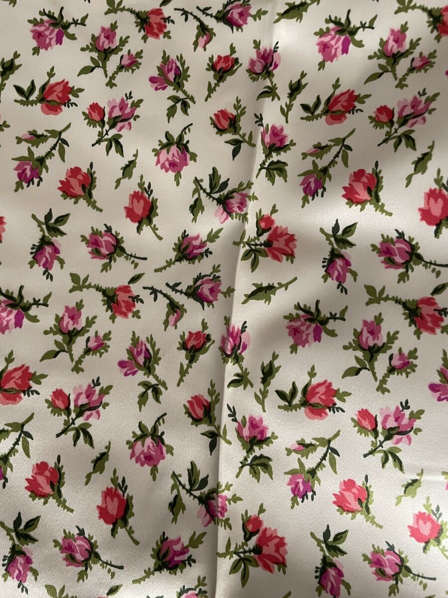Prada Vintage Runway Archive Fall 1995 White Floral Print Prada Vintage Runway Archive Fall 1995 White Floral Print