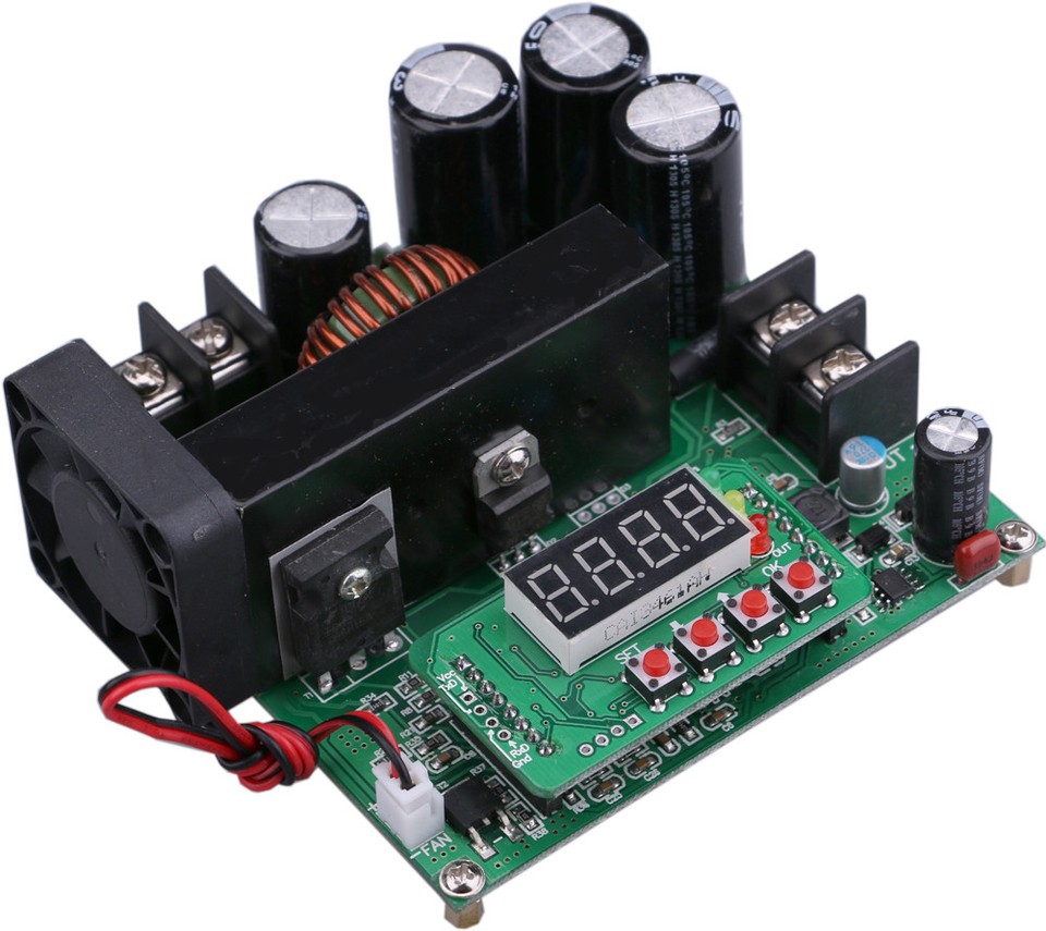 DC-DC BST900W CNC Boost Converter 8-60V Step-up 10-120V Solar Charging ...