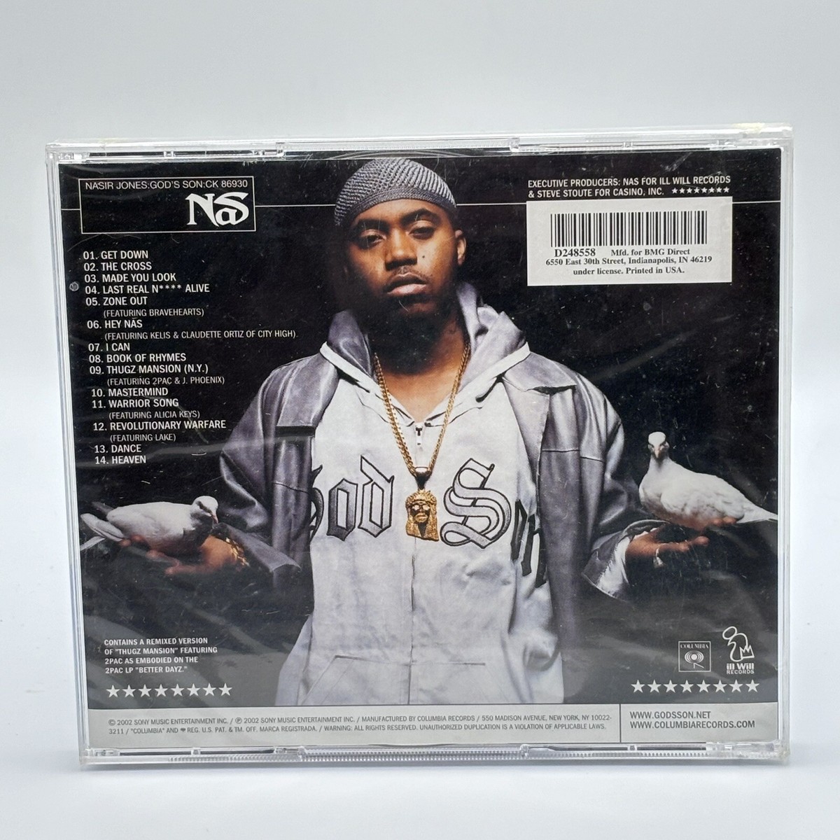 Nas Gods Son Tattoo