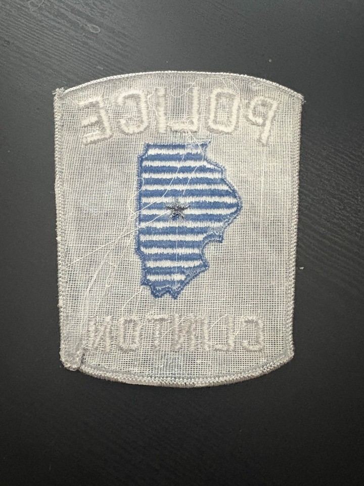 Clinton Illinois IL Police Sheriff Patch | eBay