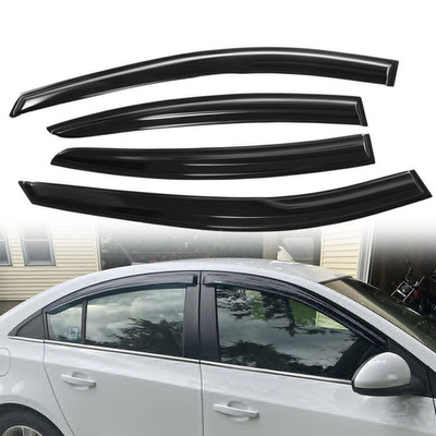 For Chevy Cruze 2011-2015 Windows Rain Guards Visor Wind Deflectors ...