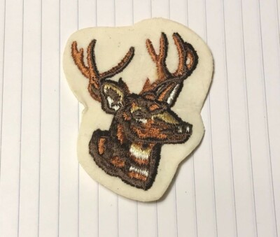 Vintage Whitetail Buck Patch, Deer Patch | eBay