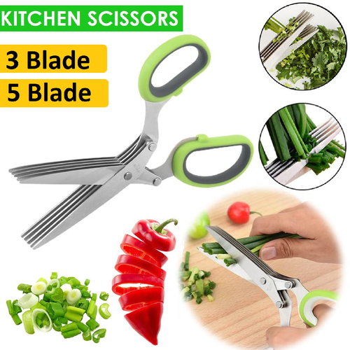 Herb Scissors Chop Herbs Easily With Sharp Kitchen Scissor Multi ...