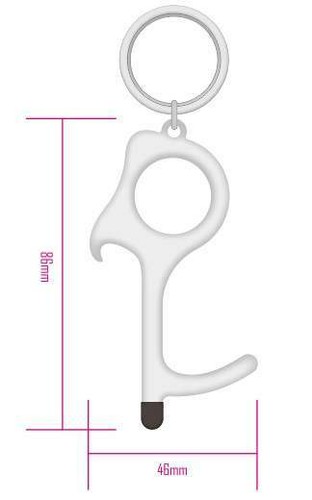 2 PACK Touchless Door Opener Tool -Clean Key Retractable Tool | eBay