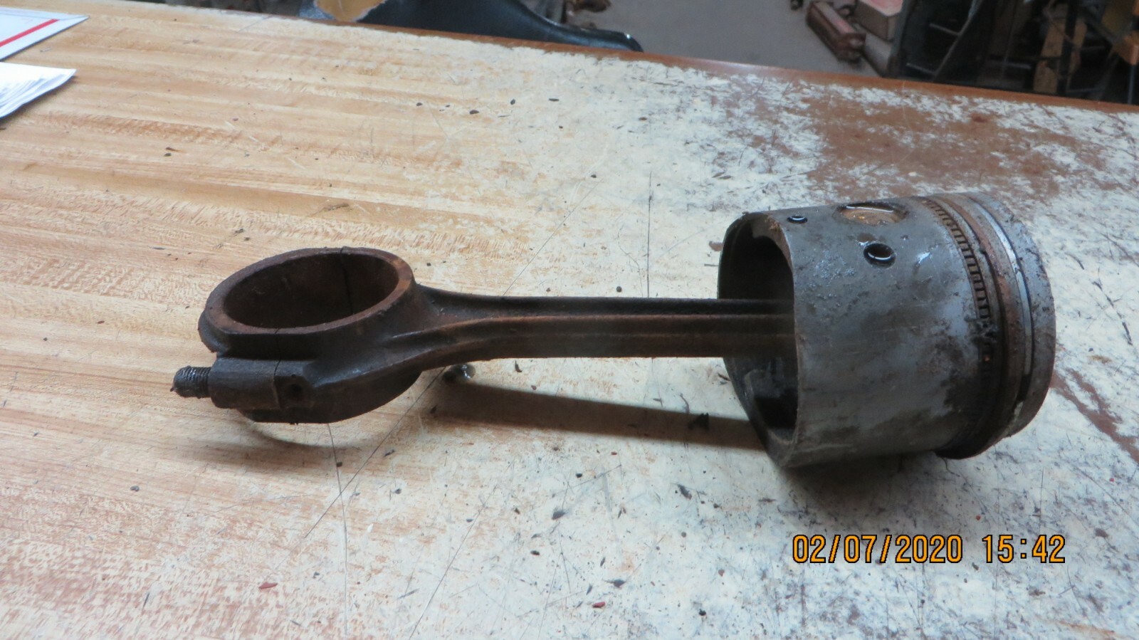 FORD 8N,9N,2N, ENGINE ROD AND PISTON | eBay