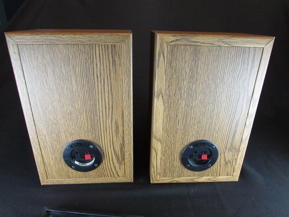 Infinity SL-10 Bookshelf Speakers Pair just Refoamed Work great | eBay