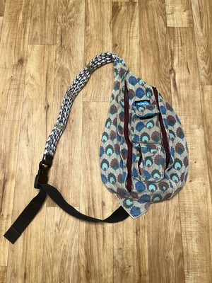 Kavu Sling Rope Bag HTF Rare Pattern Outdoor Nature Backpack | eBay
