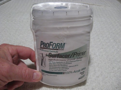 PRO FORM BRAND Drywall Surface Primer Promotional Novelty Adult White T ...