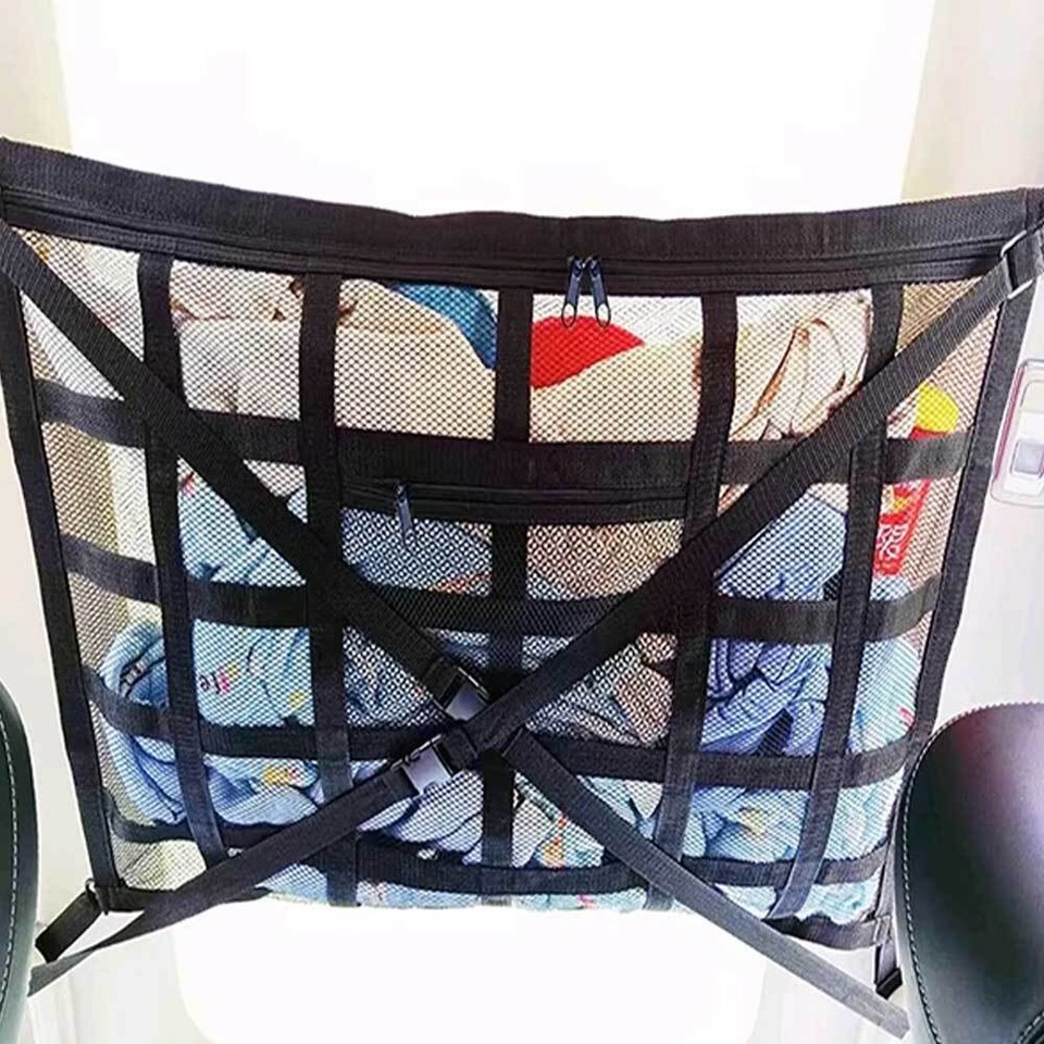 Car Roof Storage Bag Interior Cargo Net Auto Ceiling Organizer Net ...