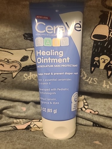 CeraVe Diaper Rash Cream | Baby Healing Ointment for Extra Dry, Cracked ...