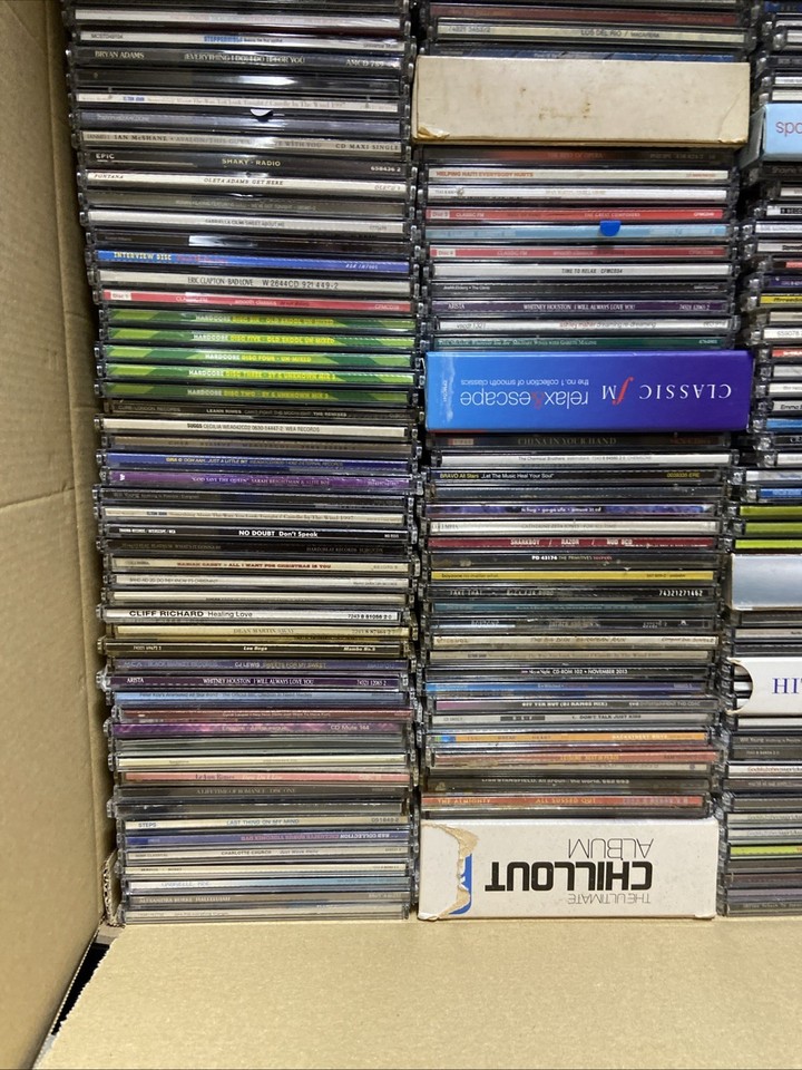 Approx 240x CD SINGLES BUNDLE JOBLOT Eminem Madonna Eric Clapton Tina Turner | eBay UK