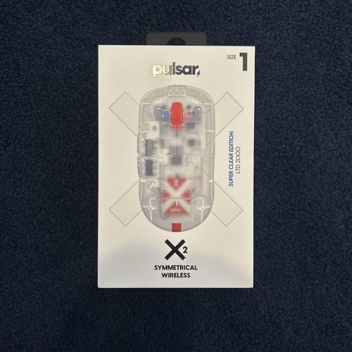 Pulsar X2 Wireless Mouse Super Clear Limited Edition size 1 Used | eBay