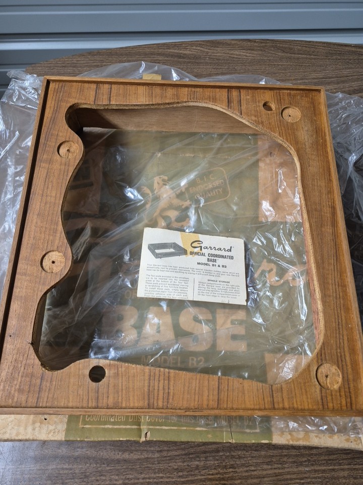 Garrard Turntable Base Model B-2 - Wood Base Models Sl95 And Sl75 | eBay