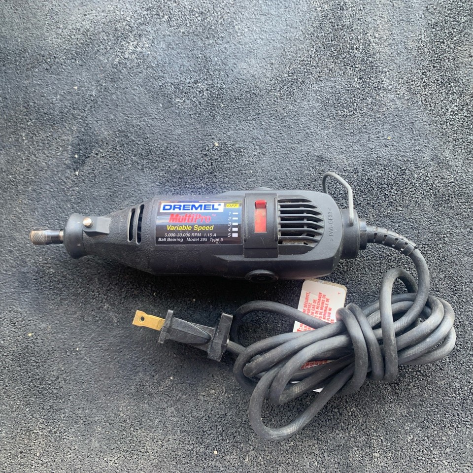 Dremel MultiPro Variable Speed Rotary Tool Model 395 Type 5 / 225 T2 ...