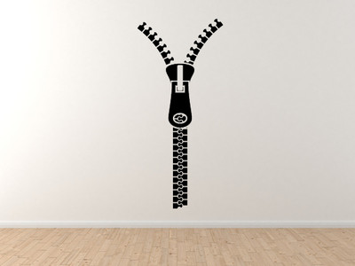 Zipper Design Clothing Designer Tailor Decorative Art - Vinyl Wall ...