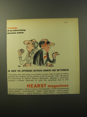 1960 Hearst Magazines Advertisement - Triumphs of an advertising ...