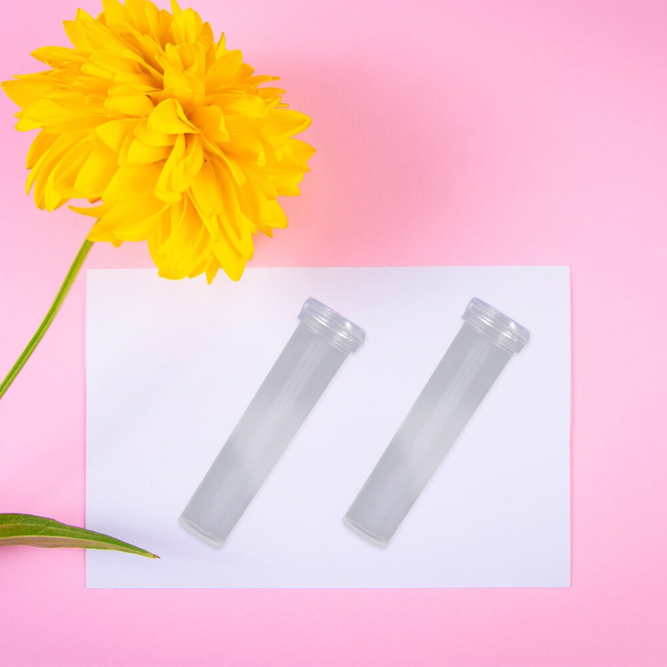 Plastic Flower Water Plastic Tube Glass Air Planter Flower Water Tubes ...