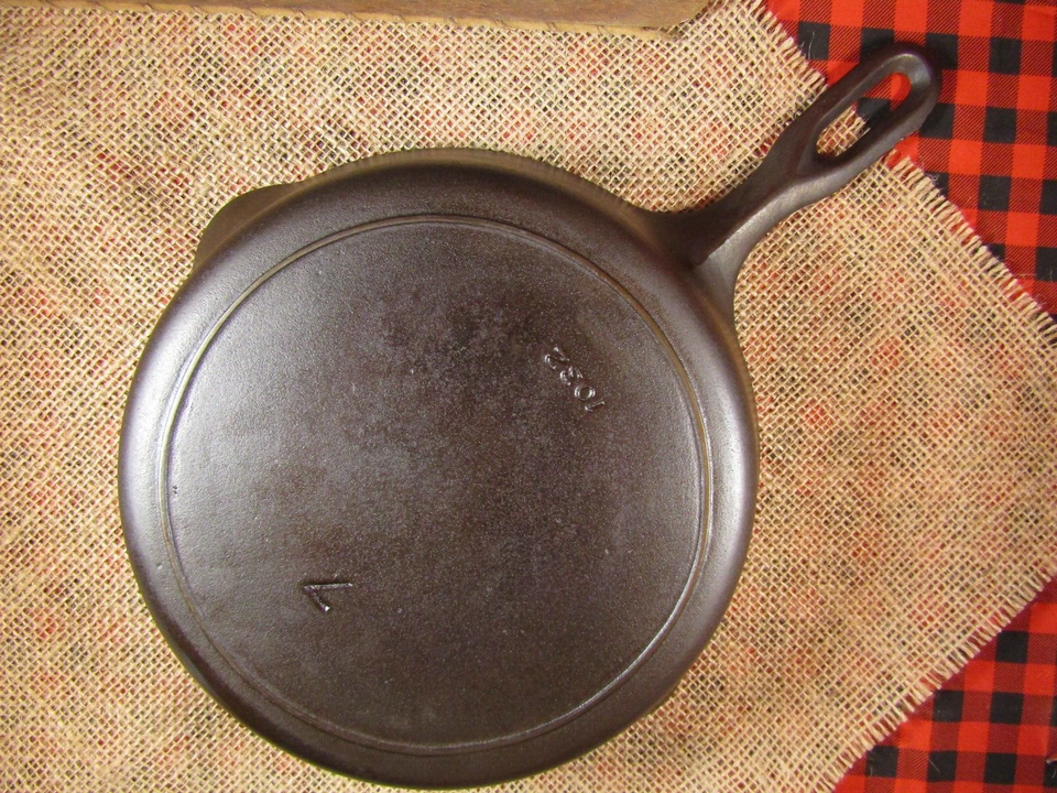 Vintage Iron Mountain #7 Cast iron Skillet, 1032, Griswold, USA made ...
