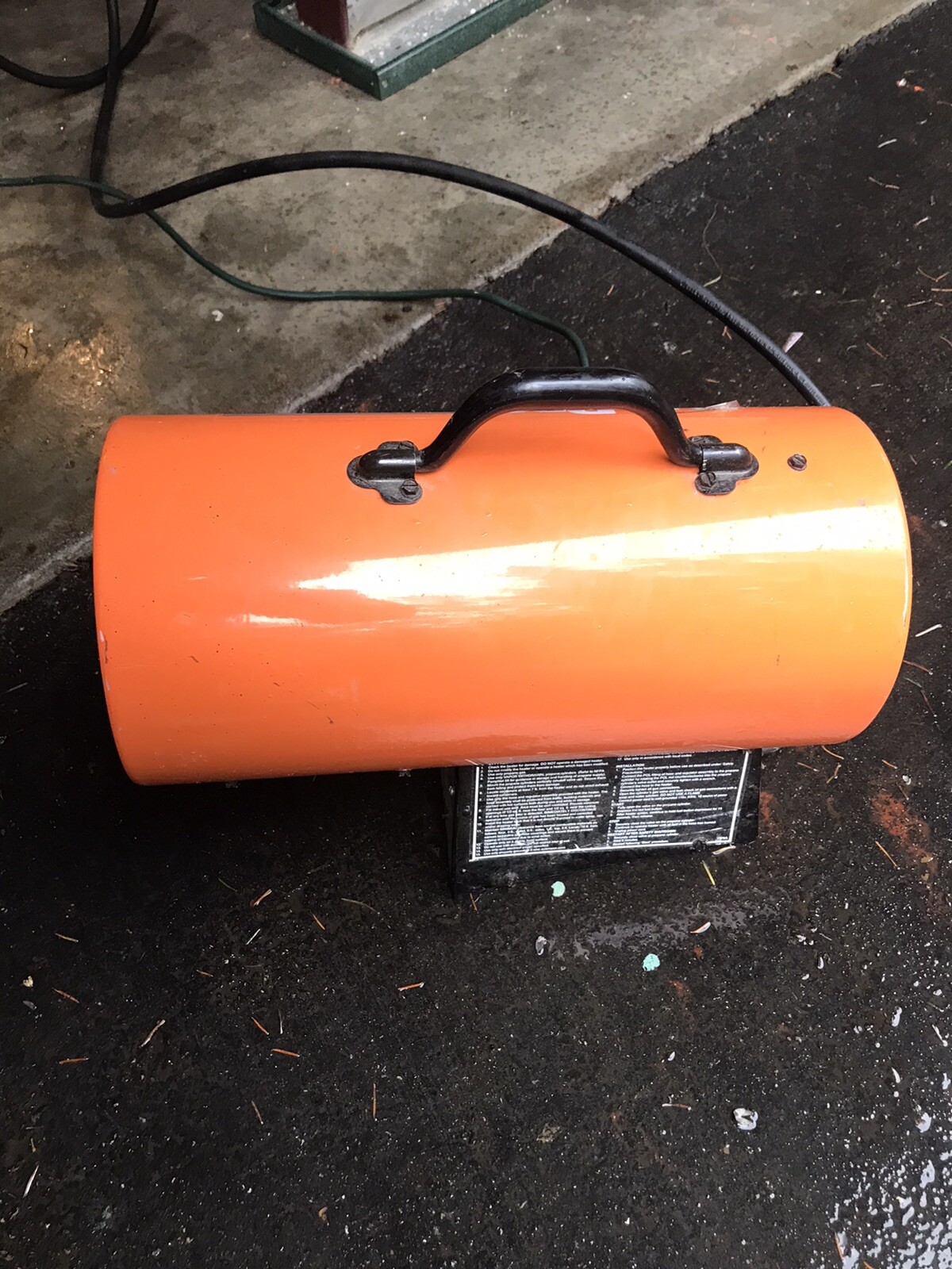 All Pro Forced Air Space Heater Propane 40,000 BTU TESTED NICE SEE | eBay