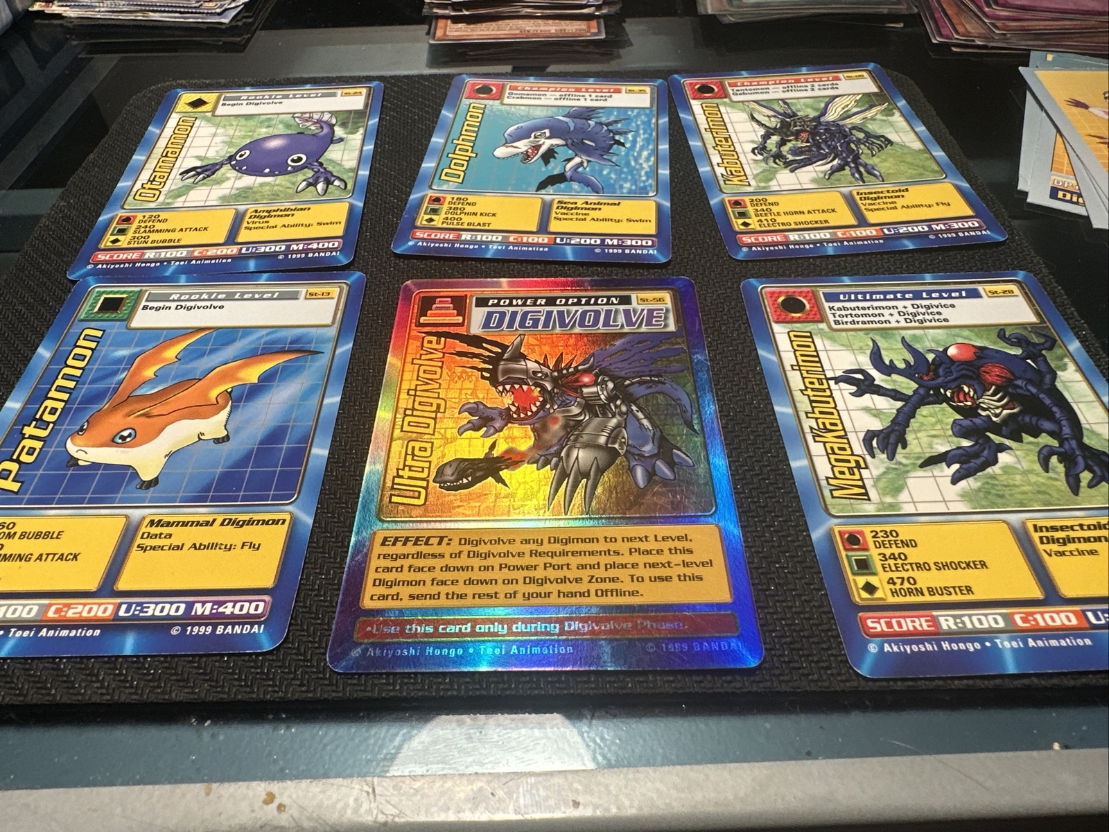 Ultra Digivolve St-56 Holo Digimon Card 1999 LP + 5 Free Cards | eBay