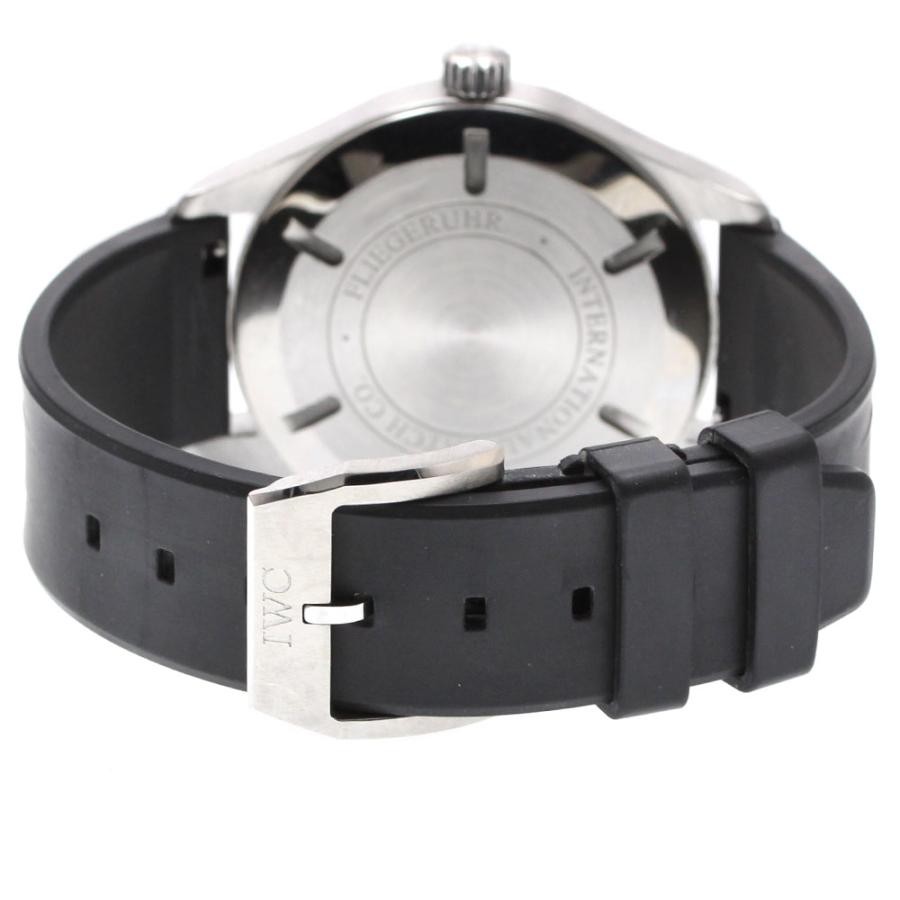 IWC SCHAFFHAUSEN PILOT WATCH MARK XVII IW326501 41mm SS Black Dial ...