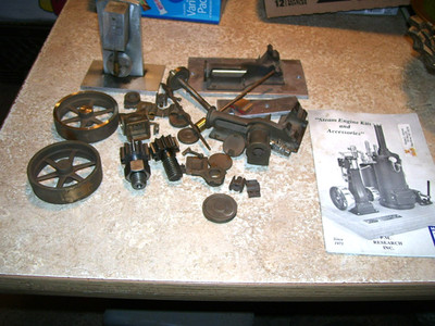 Lot of Model Toy Steam Engine Parts | eBay