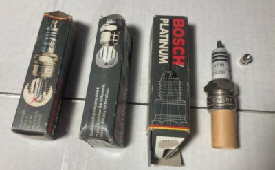 3 Bosch 4216 WR7DP Spark Plugs Platinum Resistor Germany 0.032" Gap NEW ...
