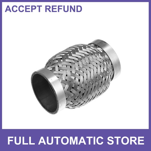 2"x4" Auto Exhaust Flexible Pipe Tubing Universal Exhaust Joint ...