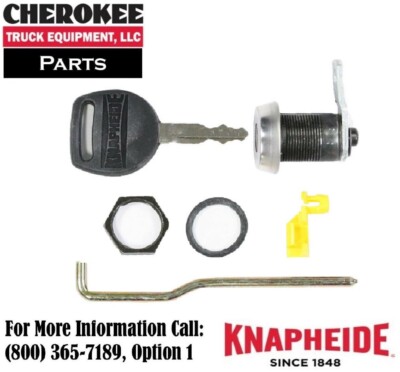 Knapheide 26109793, Replacement Lock & Key Kit for Rotary Latches, Key ...