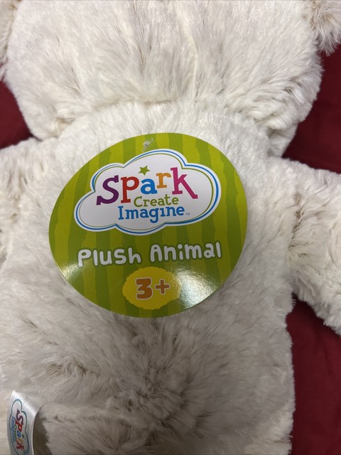 Spark Create Imagine Plush Teddy Bear Brown Tan 14in Stuffed Animal Toy ...