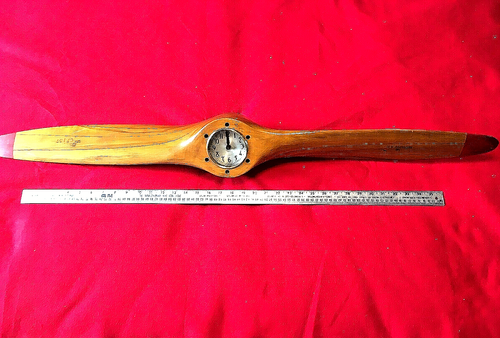 S0 REALLY COOL! U.S. propellers "48 inch" military prop with clock ...