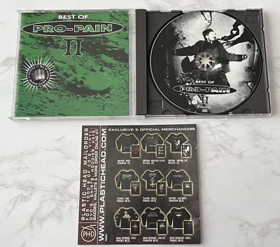 Pro Pain Best Of Pro-Pain II CD ORIG 2005 Candlelight CDL0247CD BONUS ...