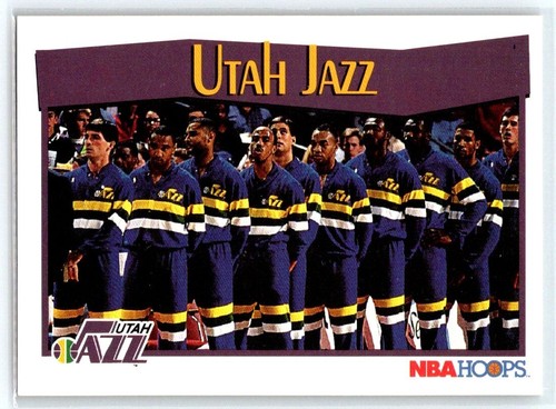 1991-92 Hoops Utah Jazz Utah Jazz #299 | eBay