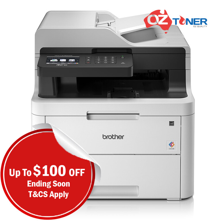 Brother MFC-L3755CDW A4 LED Color Laser Multifunction Printer+Duplex ...