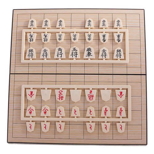 Magnetic Japanese chess Shogi Folding board,Travel Game Set | eBay ...