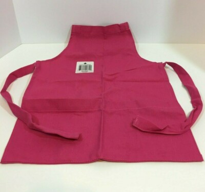 Pink Children's Cooking Crafting Baking Apron | eBay