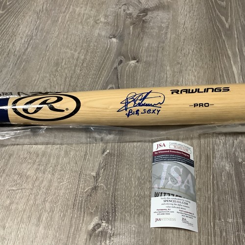 Bartolo Colon Signed Autograph Rawlings Baseball Bat Mets Angels - JSA ...