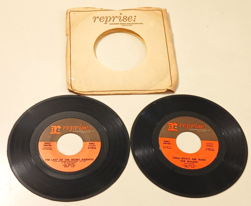 Lot 2 Nancy Sinatra 45 RPM These Boots Are Made For Walkin Darlin ...