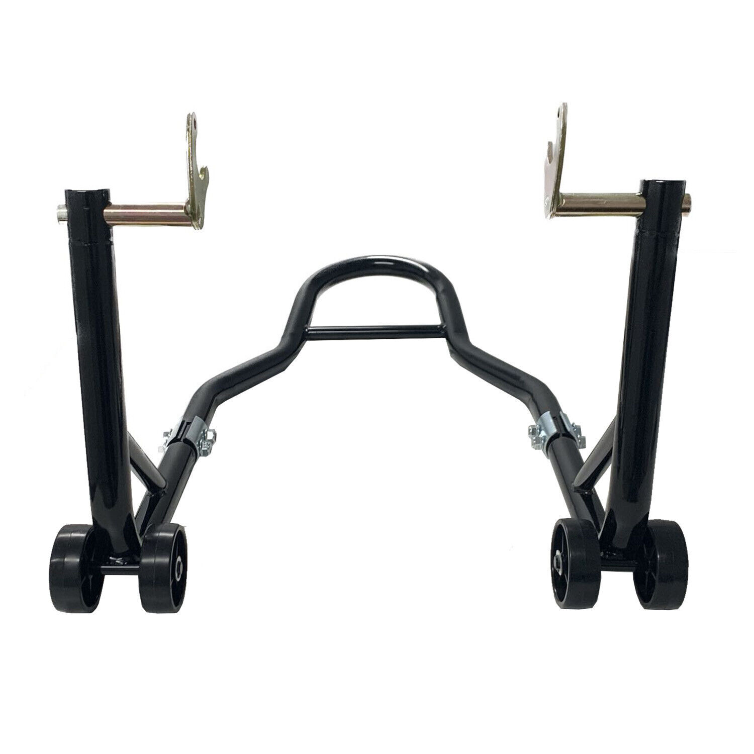 Black Rear Bike Paddock Stand Back Wheel Lift Chock Motorcycle Garage ...