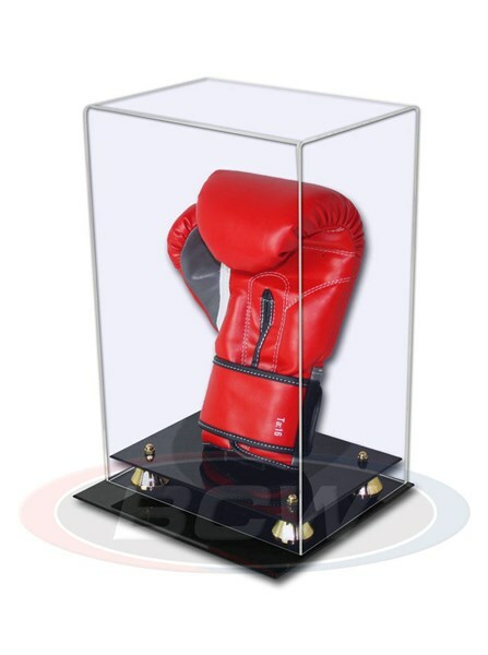 BCW Deluxe Acrylic Boxing / MMA Glove Display Case with Black Base ...