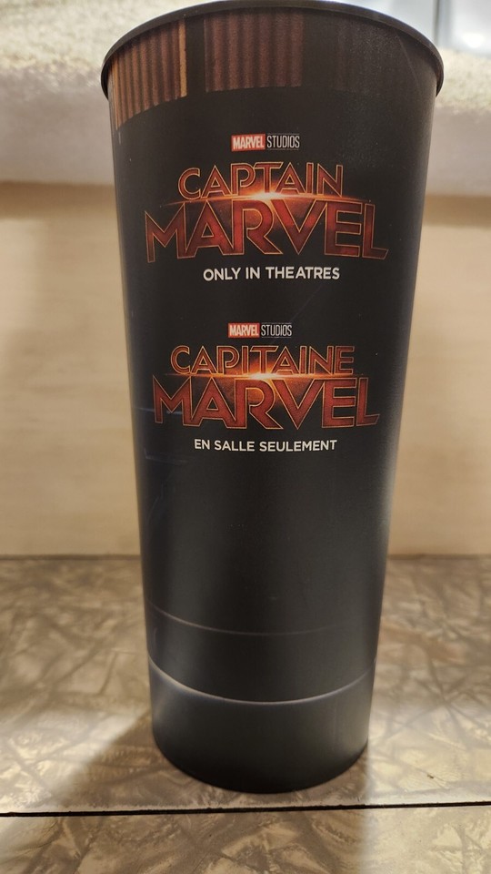 Captain Marvel 44 oz Cup Canadian Edition Marvel Studios cineplex 2019 ...