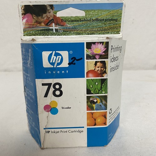 Genuine HP 78 C6578DN Tri Color Ink Cartridge OEM. SEALED Exp. 12/06 ...