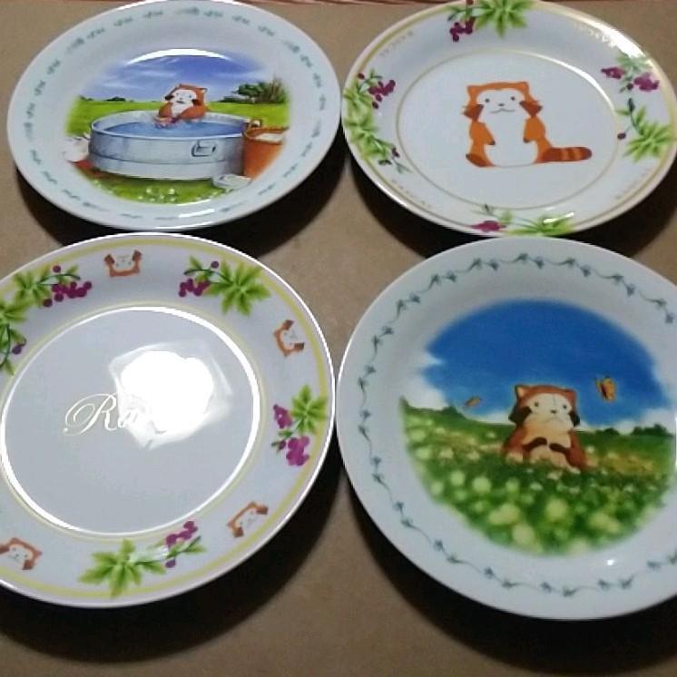 Rascal the Raccoon 4pcs set 8cm 3.1" Japanese Animation NIPPON ...