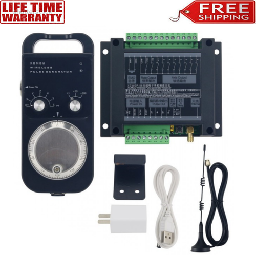 XCMCU XCWGP-06 6-Axis Wireless MPG Manual Pulse Generator CNC MPG with ...