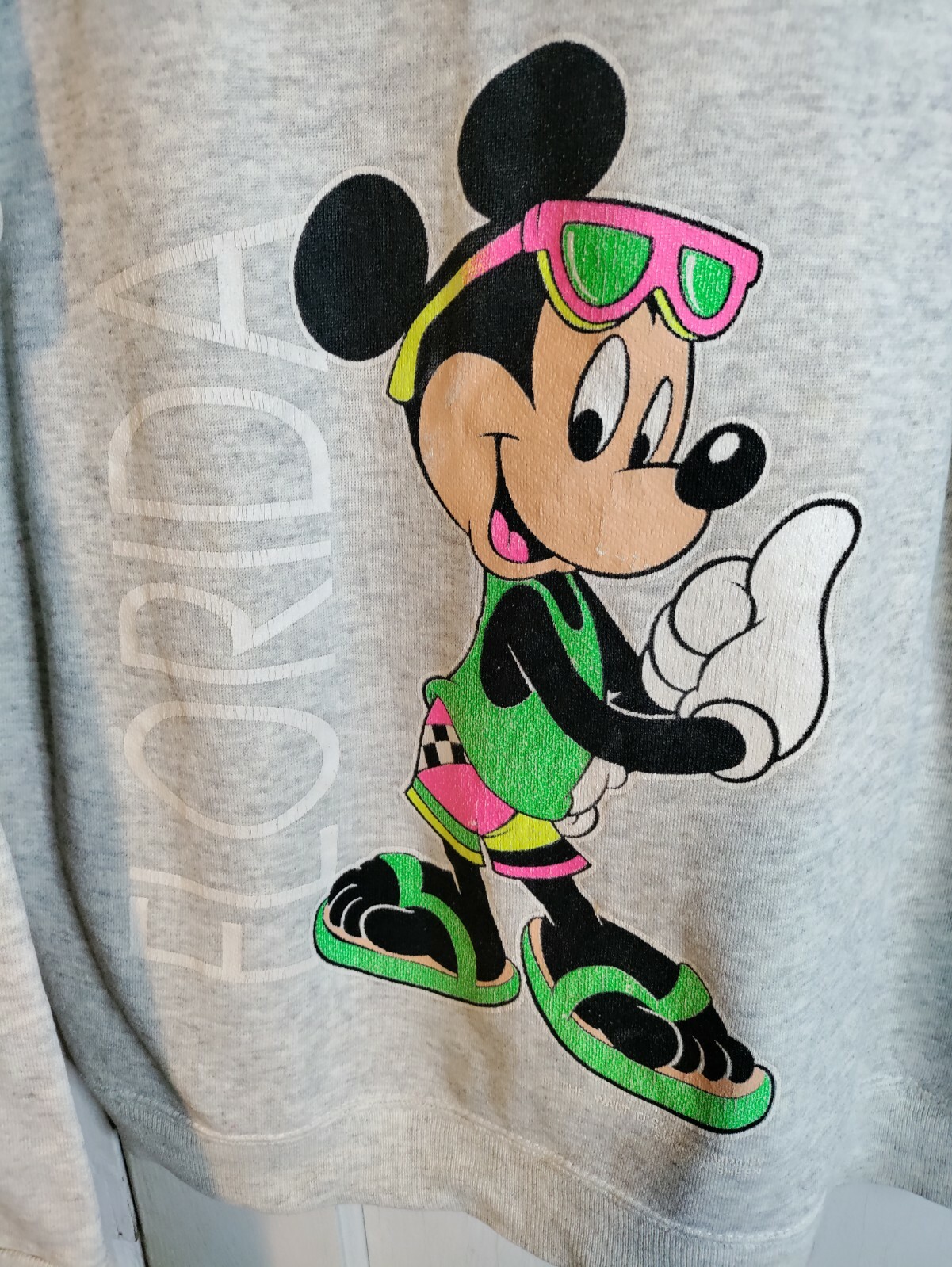 Vintage Mickey Mouse Walt Disney Florida Sweatshirt C… - Gem